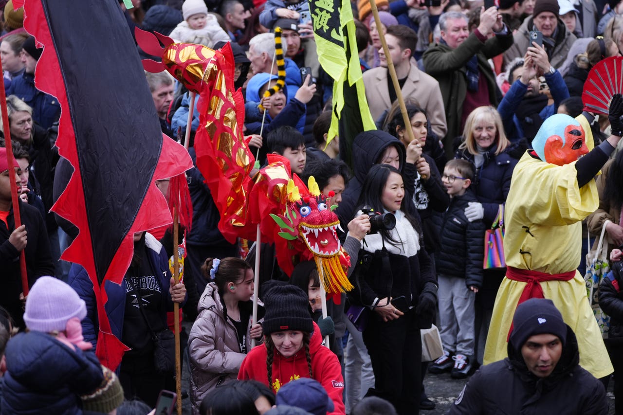 In Pictures: Colourful parades mark Chinese Year of the Snake ...
