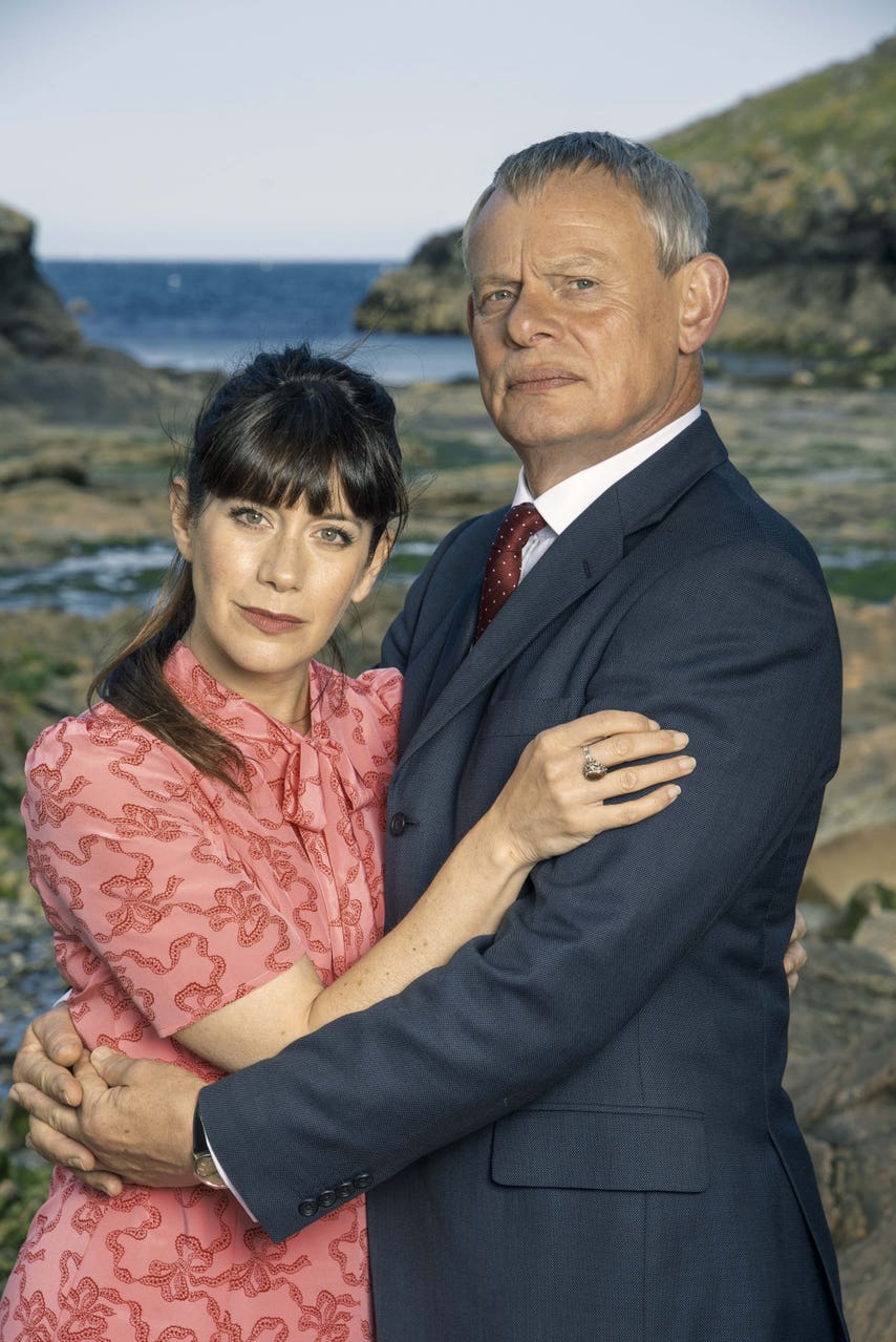 Martin Clunes returns to Cornwall for final series of Doc Martin ...