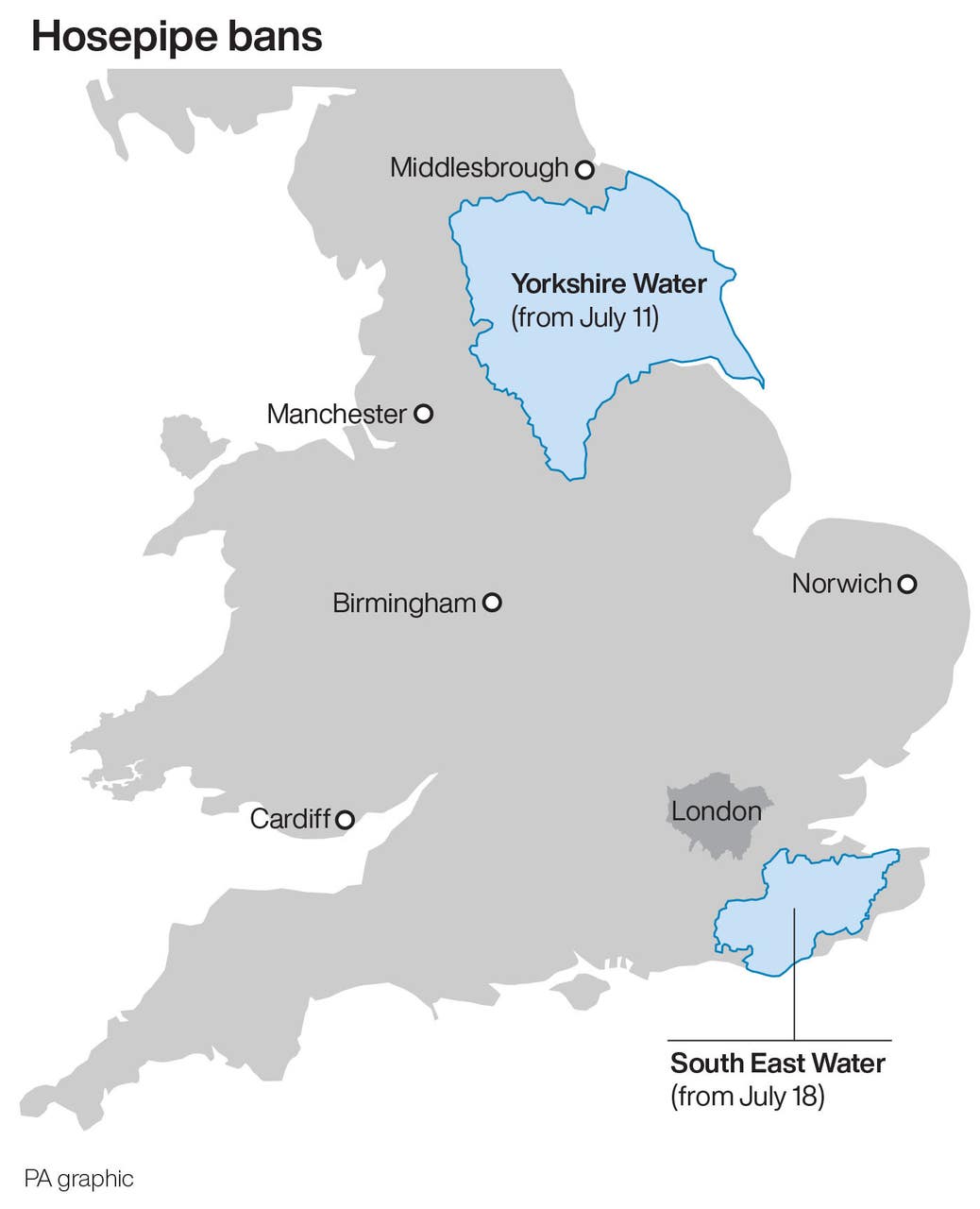 Rainfall in Yorkshire and north-east England: What is the latest data ...