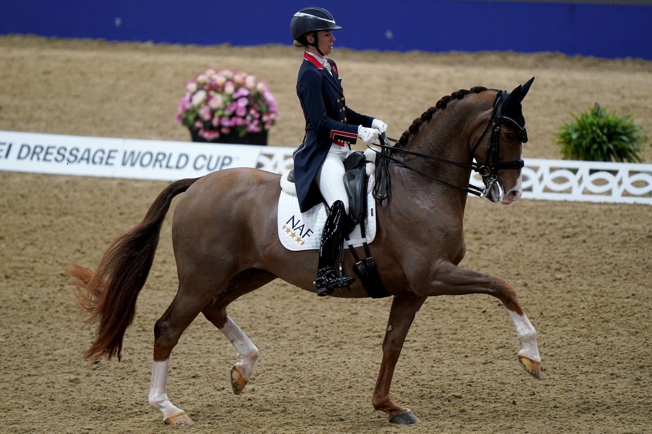 Charlotte Dujardin out of Olympics after video emerges of “error of ...