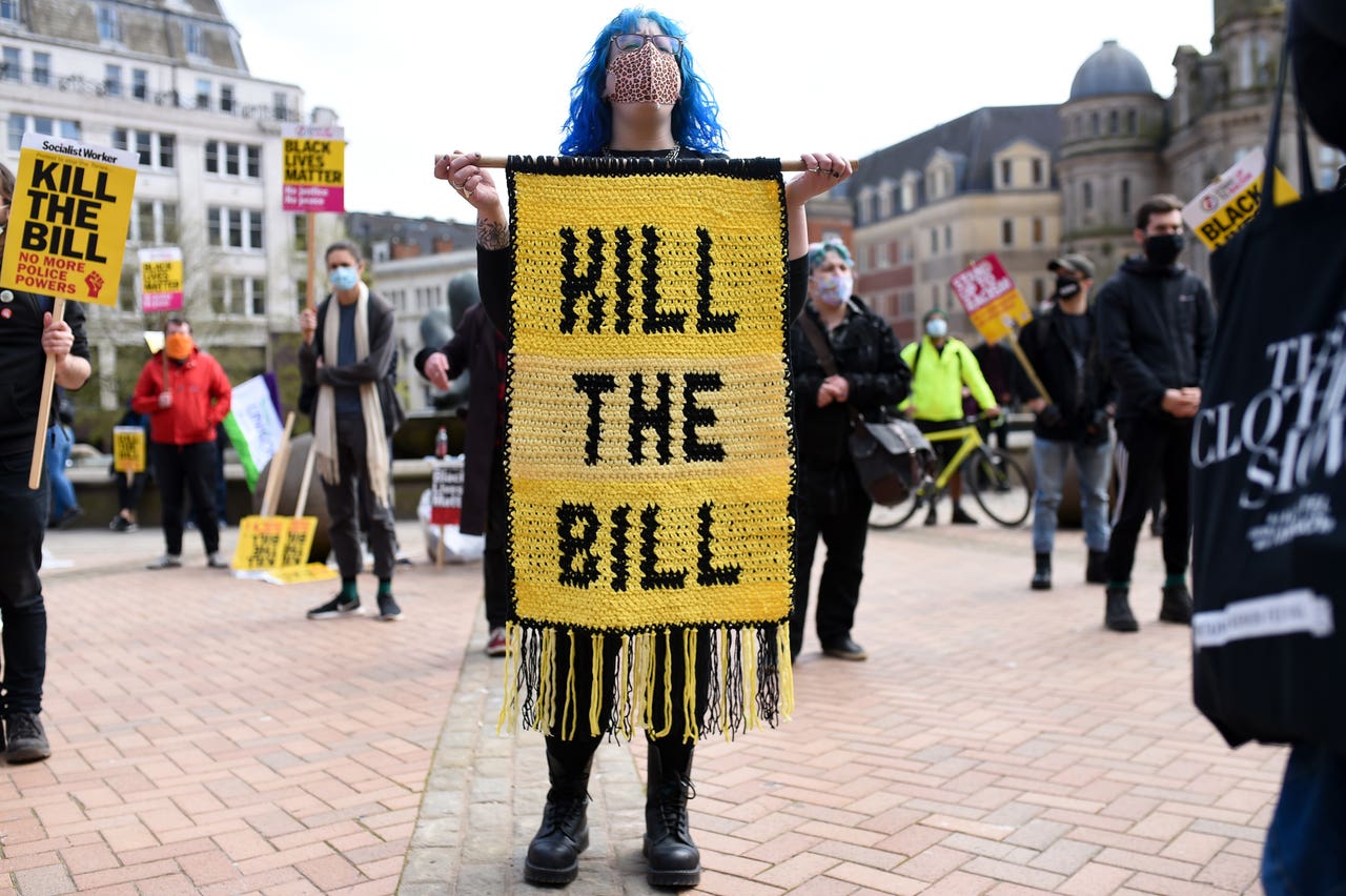 ‘Kill the Bill’ protests held across England | The Bolton News