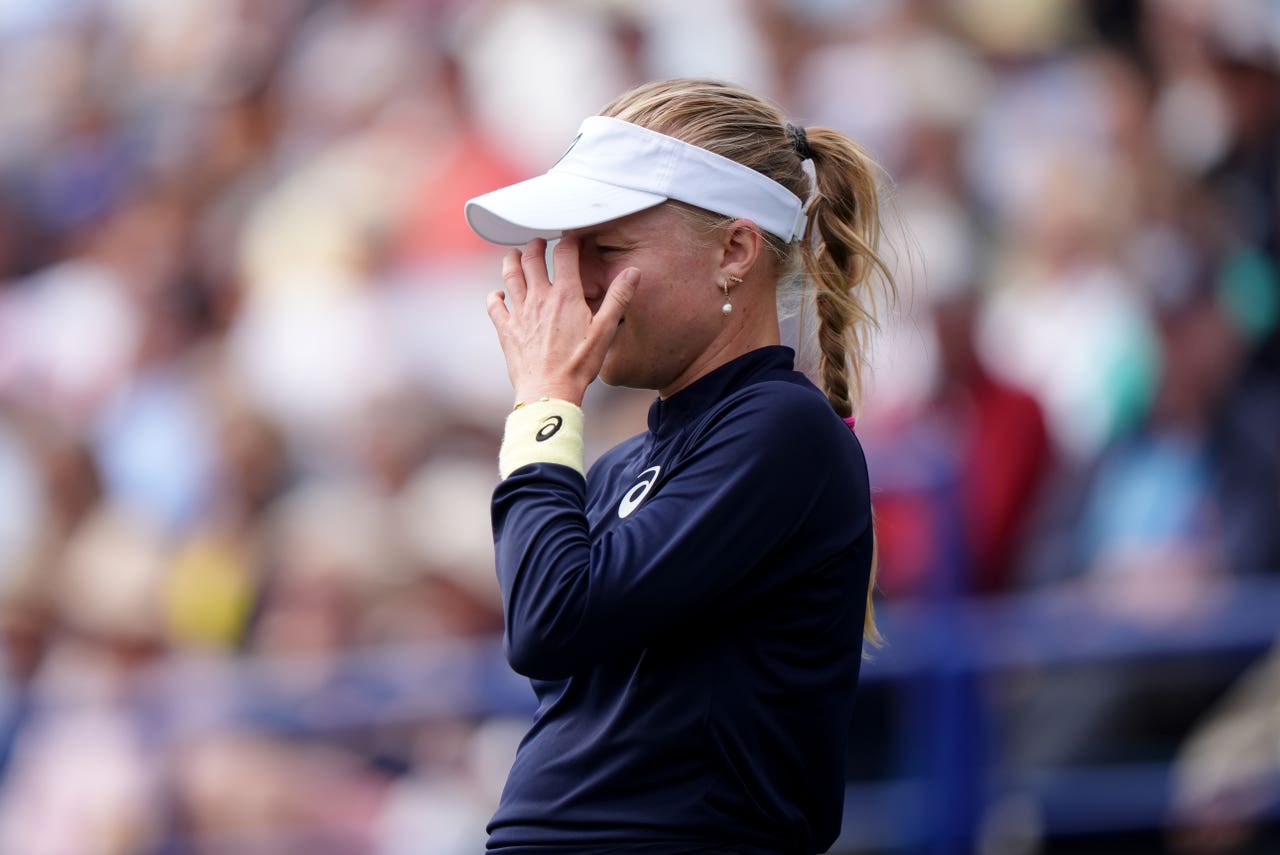 Emma Raducanu emotional after comeback victory over Ann Li at Eastbourne | Stroud News and Journal