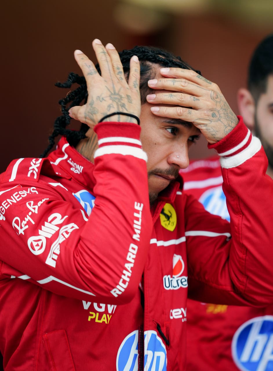 Lewis Hamilton’s rocky start continues as Ferrari suffer double ...