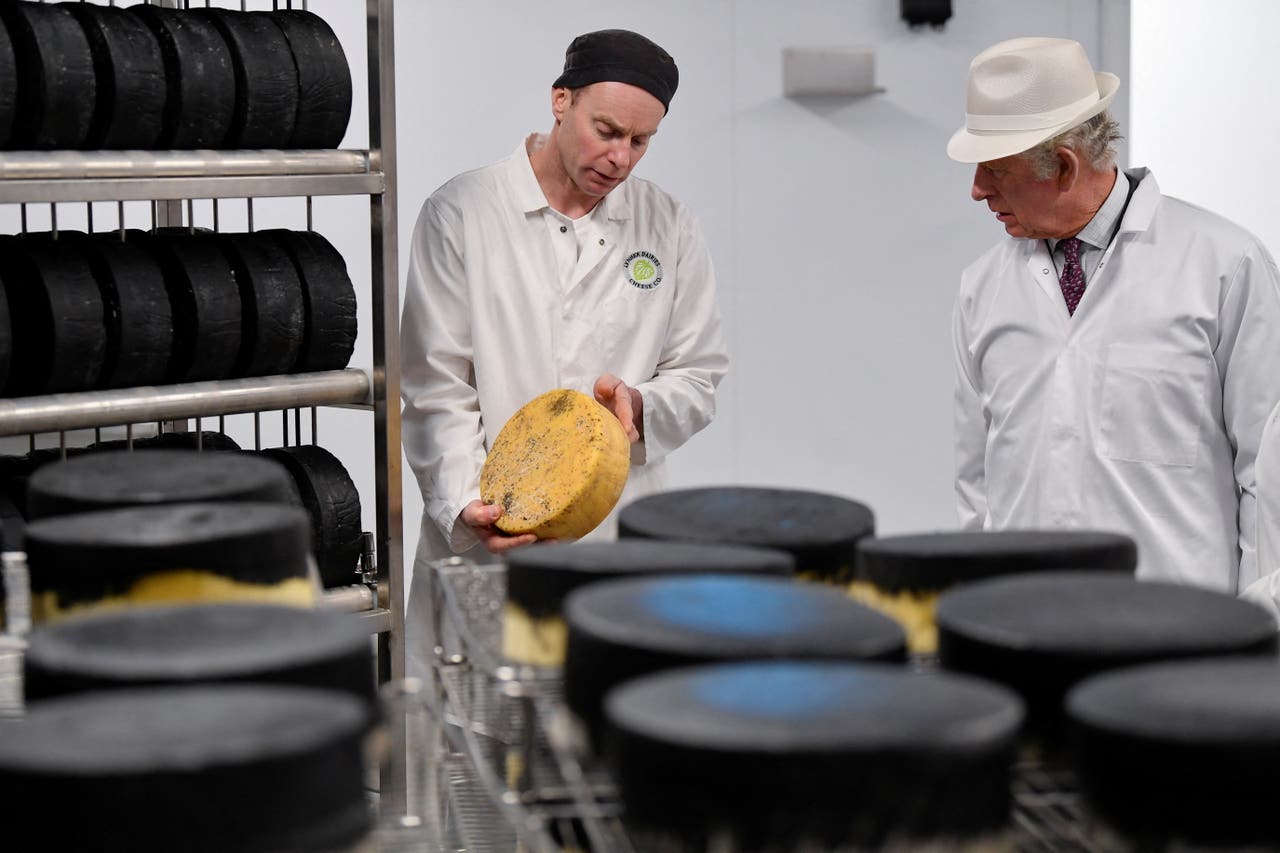 Charles visits award-winning cheese producer | The Leader