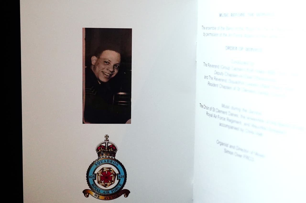 Mourners gather for funeral of black RAF pilot who flew in Second World ...
