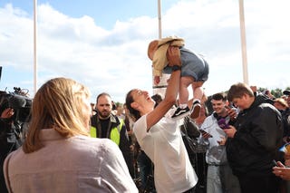 Former Lioness Jill Scott ‘so overwhelmed’ to finish Sport Relief ...