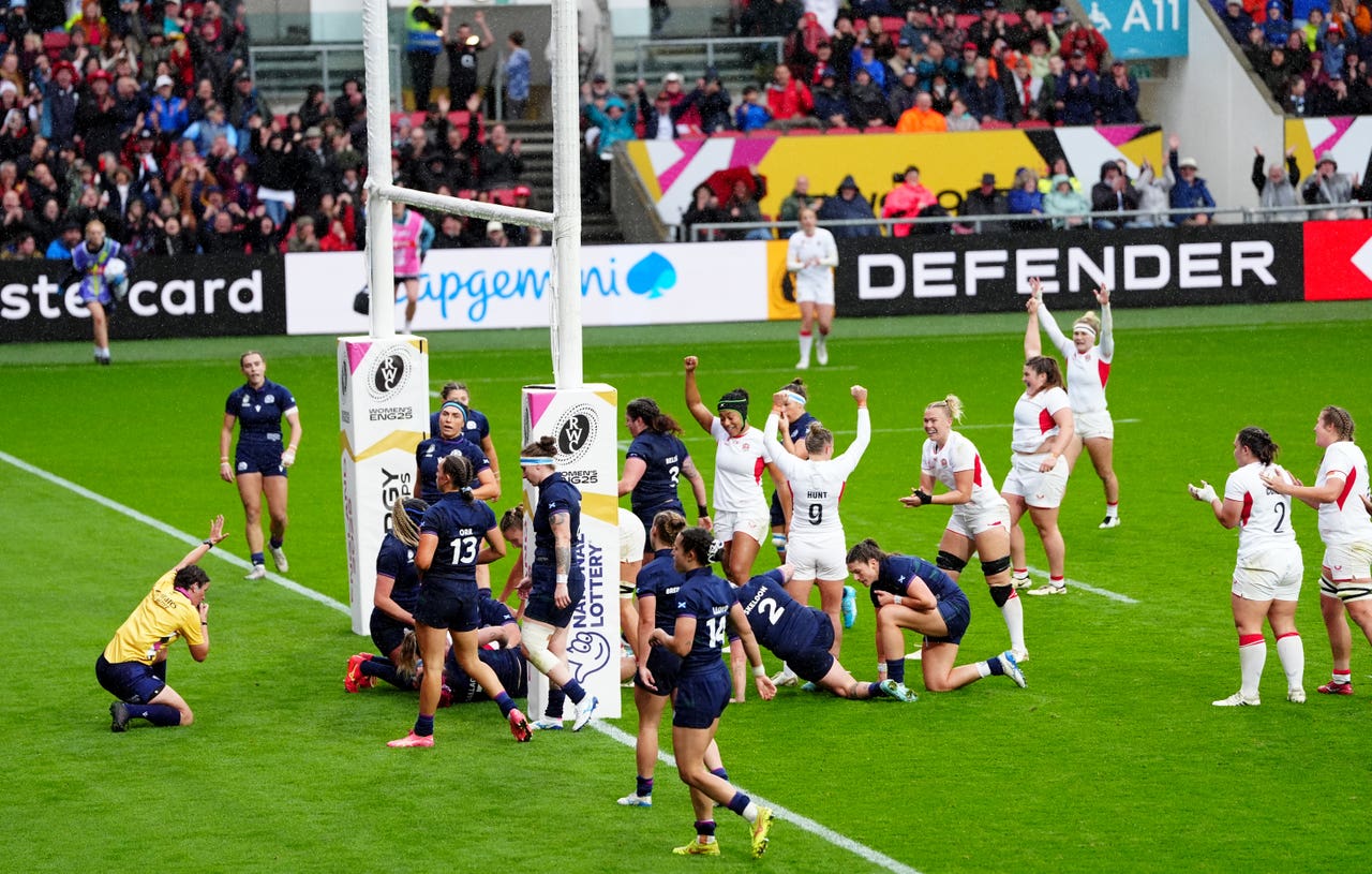England forwards dominate as Red Roses crush Scotland in World Cup ...