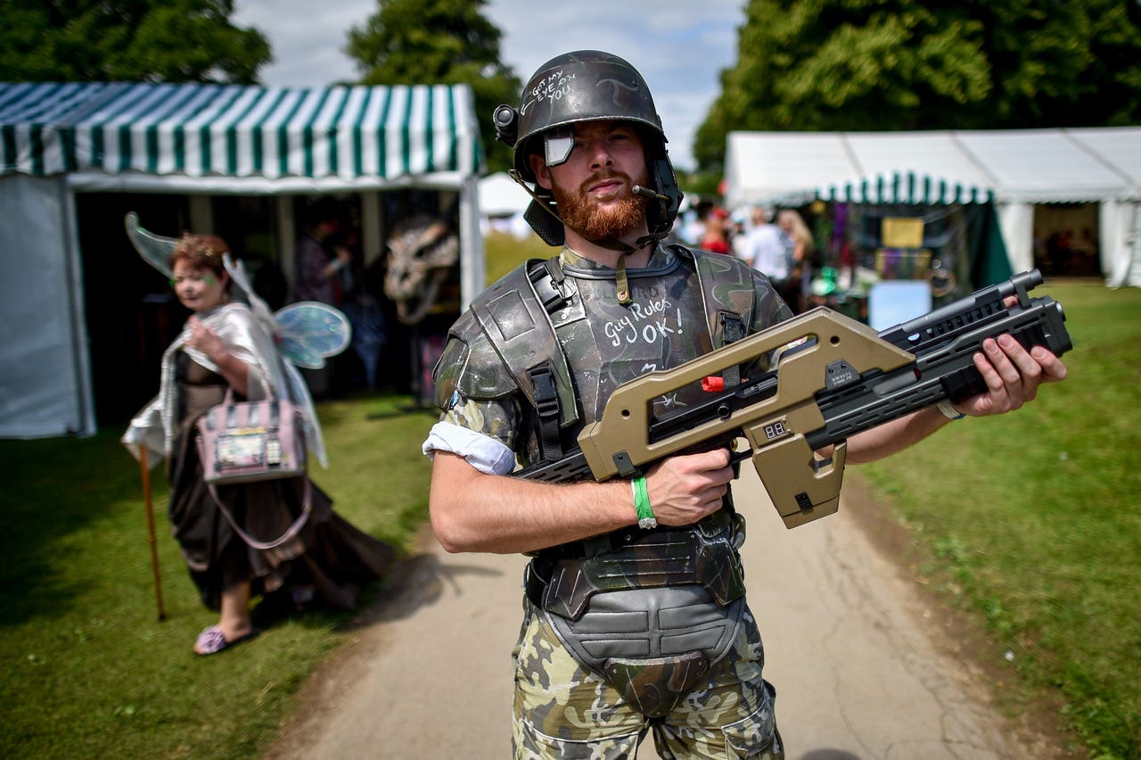 In Pictures: Stately home turns steampunk for Fantasy Forest event ...