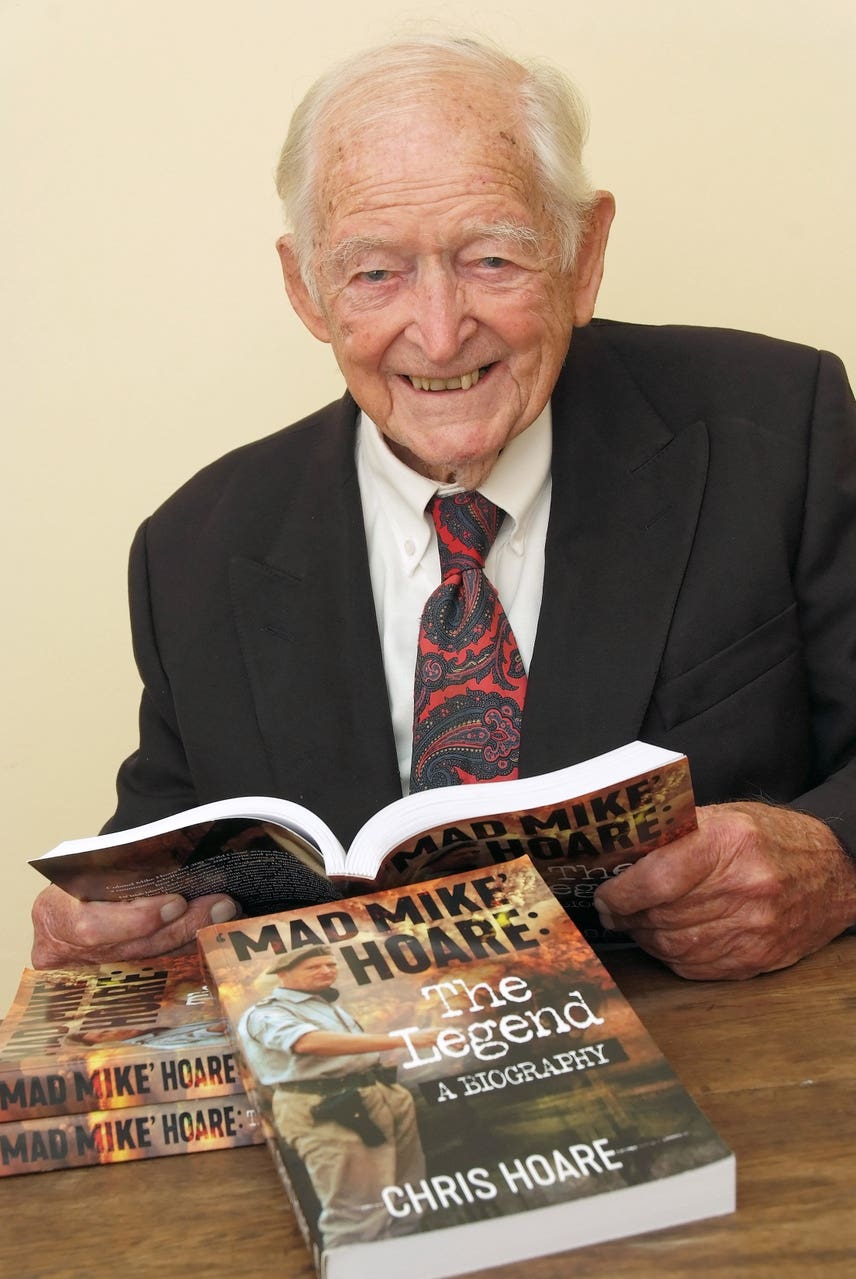 Mercenary ‘Mad Mike’ Hoare dies at 100 | Bradford Telegraph and Argus