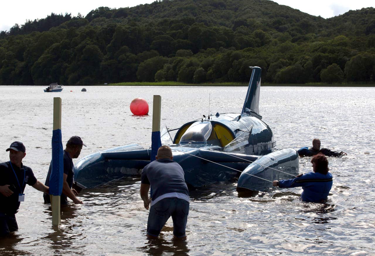Dates set for record-breaking Bluebird’s return to Coniston Water ...