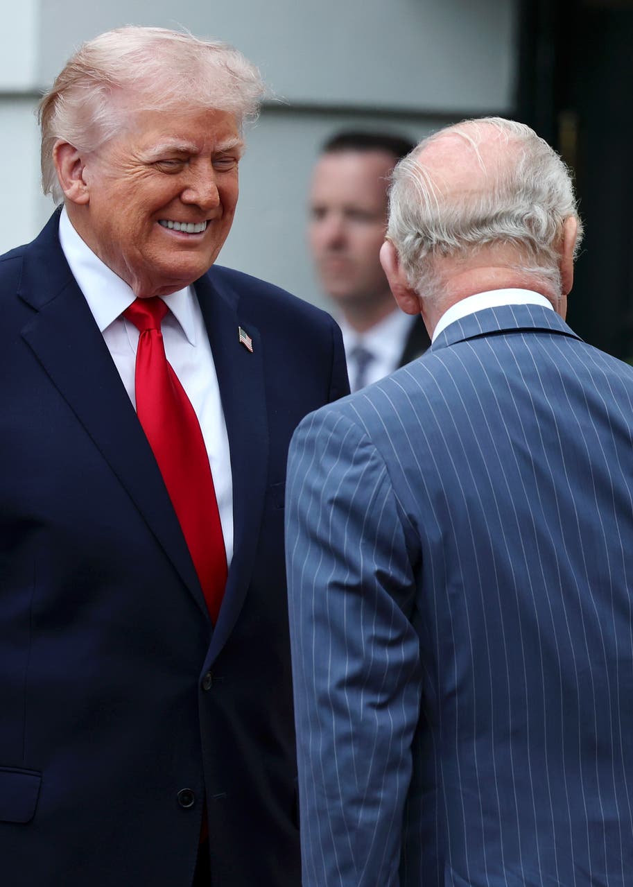 Trump welcomes King and shares hopes ‘special relationship’ will ...