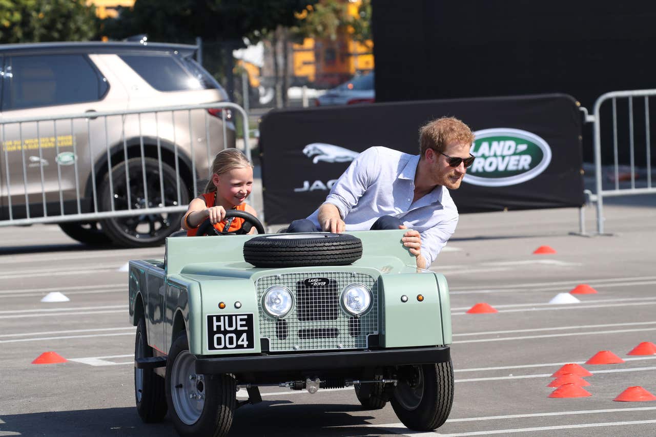 Prince Harry Was Taken On A Ride By A Five Year Old And It Was All Kinds Of Cute Bt
