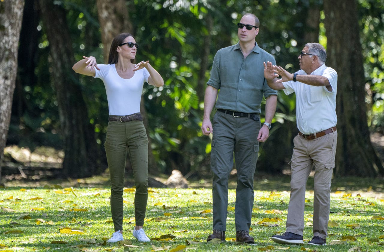 William and Kate marvel at ancient Maya complex in Belize | Gazette Series