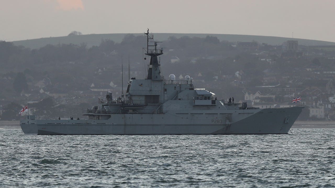 MoD investigating after Russian warship fires warning shots at British ...