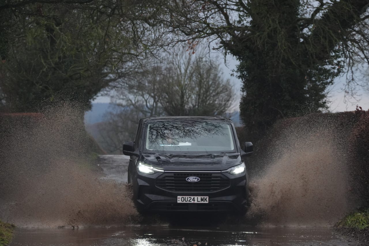 In Pictures: Storm Goretti batters Britain with snow, wind and rain ...