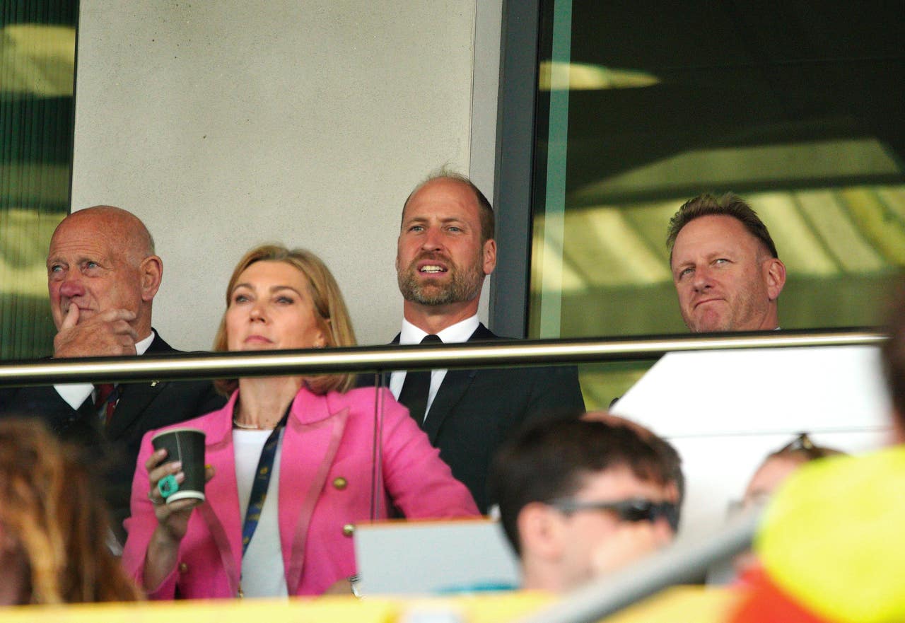 William and Kate attending different Women’s Rugby World Cup games on ...