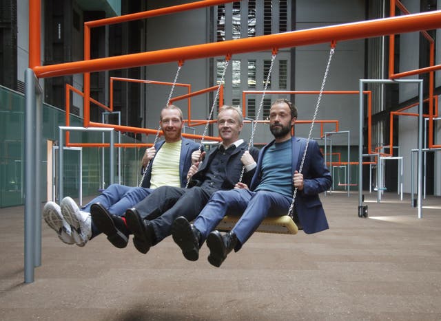 Danish trio Superflex open swing-based installation in Tate’s Turbine ...