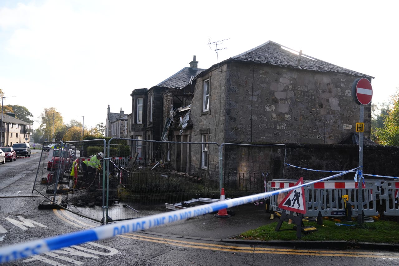 Man dies and several injured after explosion at flats in Alloa | The ...