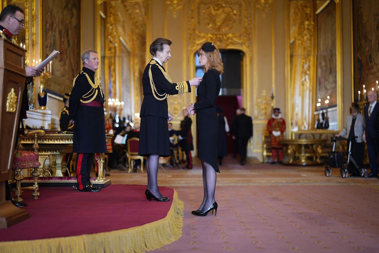 Scottish broadcaster Jackie Bird ‘honoured’ to be made MBE at Windsor ...