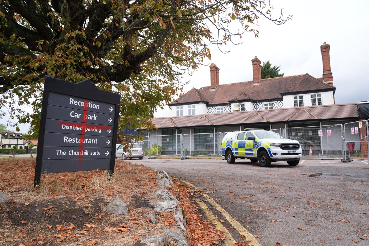 Police continue investigations into disorder at asylum seeker hotel ...