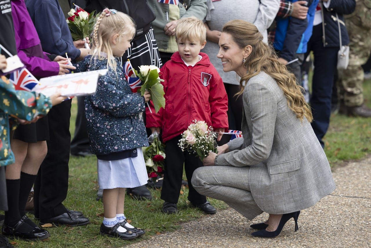 Kate ‘takes flight’ over Lincolnshire during visit to RAF base ...