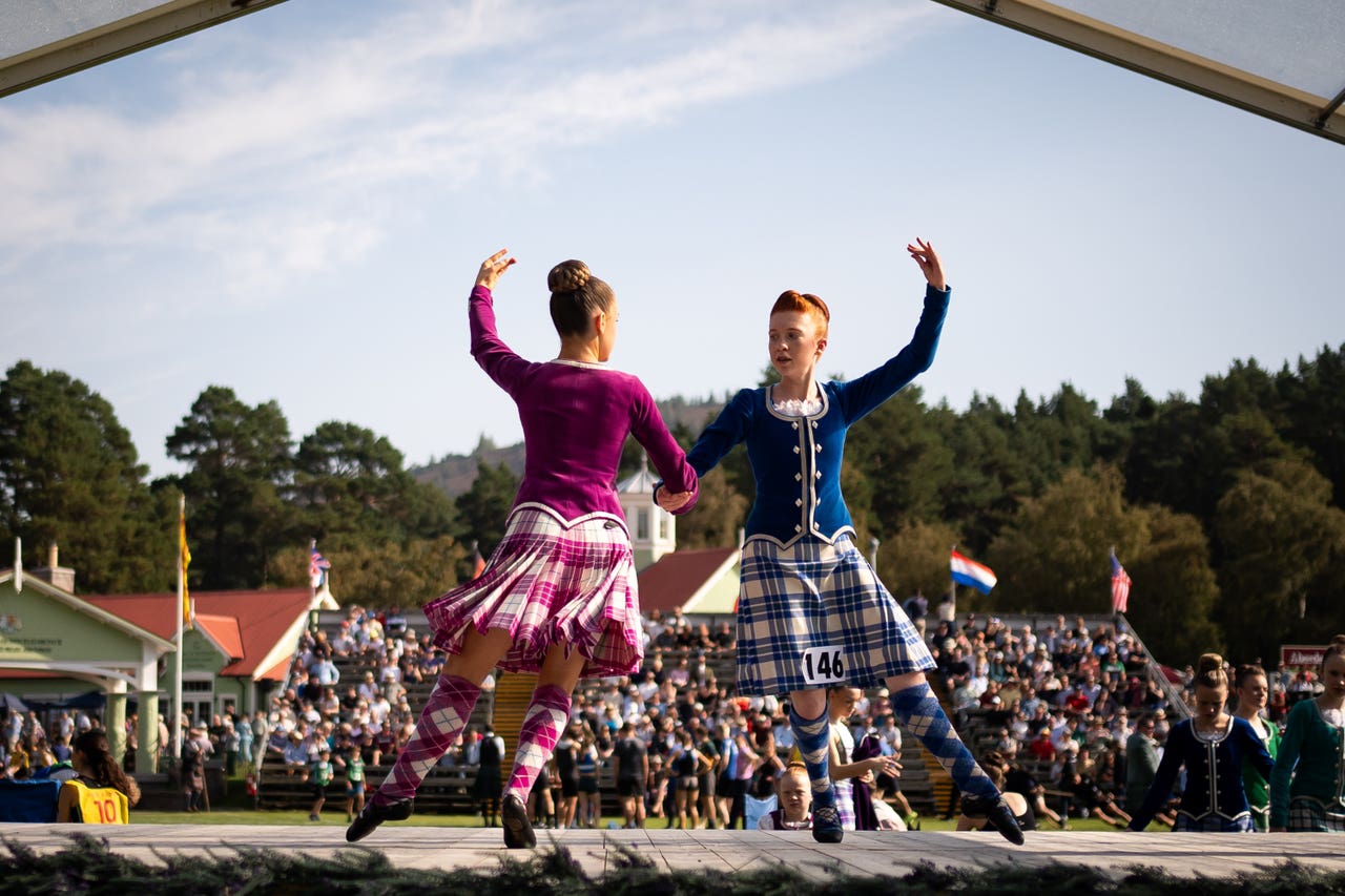 King and Queen share smiles at Highland Games before accession ...