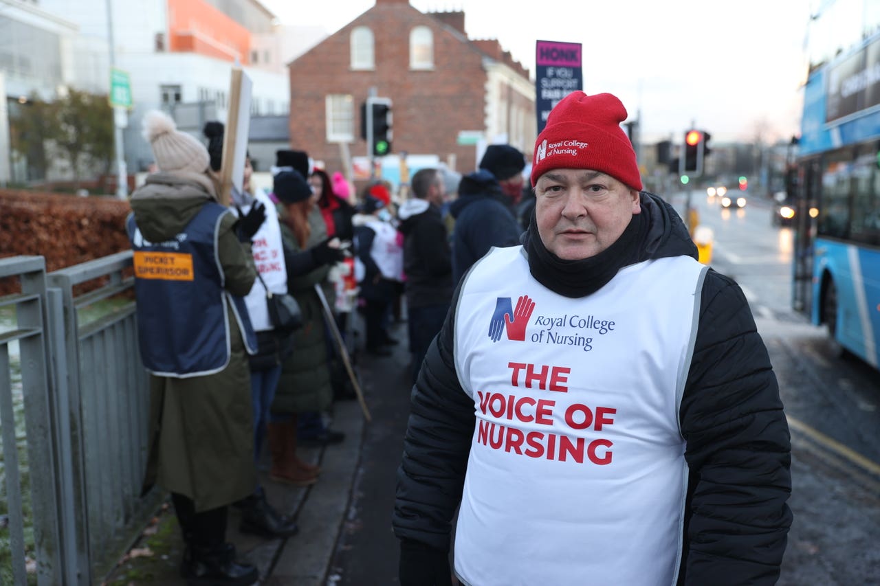 Hundreds of hospital appointments postponed as nurses take part in ...