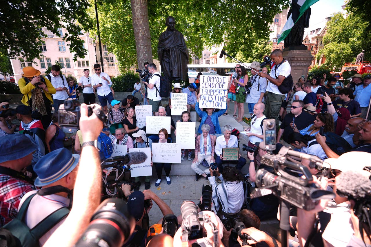 More than 70 people arrested at protests supporting banned Palestine ...