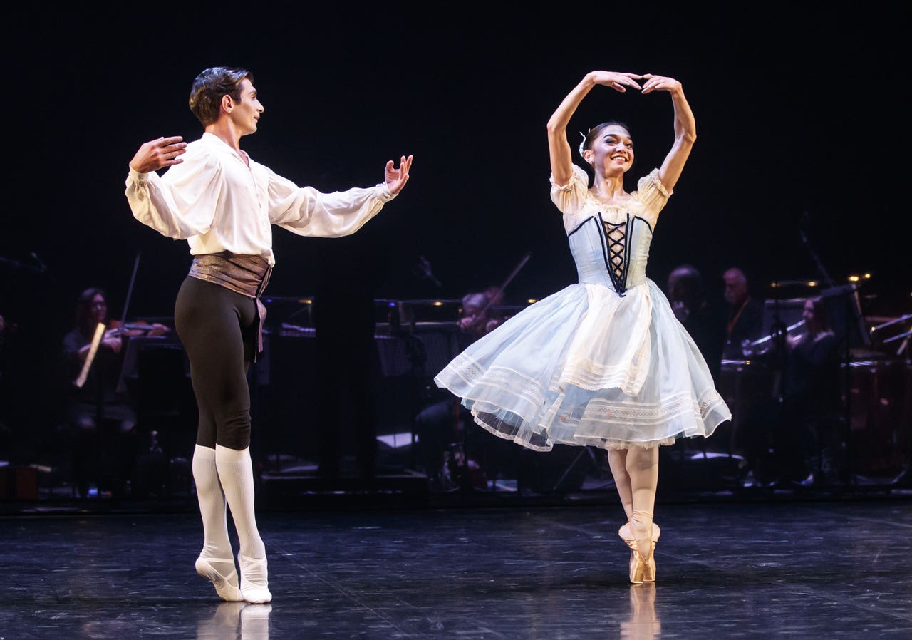 In pictures: Ballet dancers back on stage to entertain audiences ...