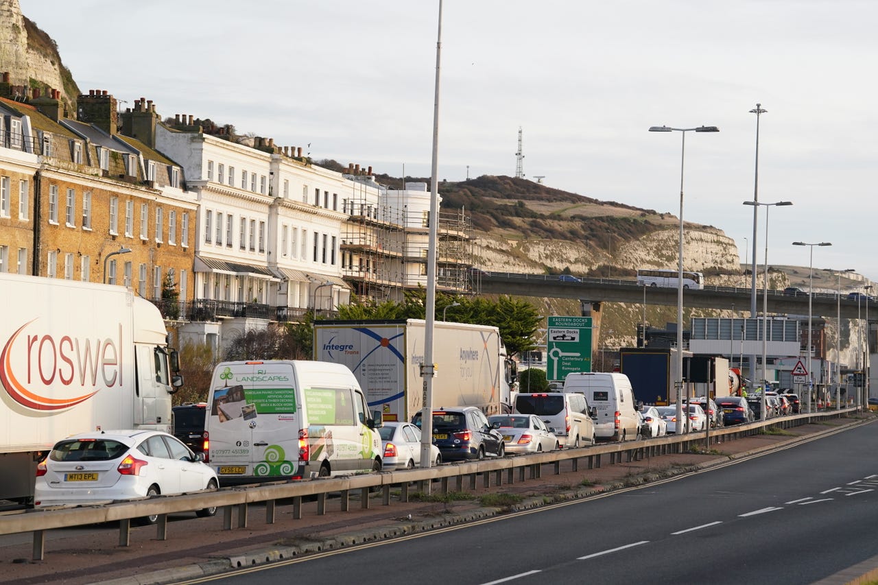 Long queues at Port of Dover amid IT issues as travellers seek ...