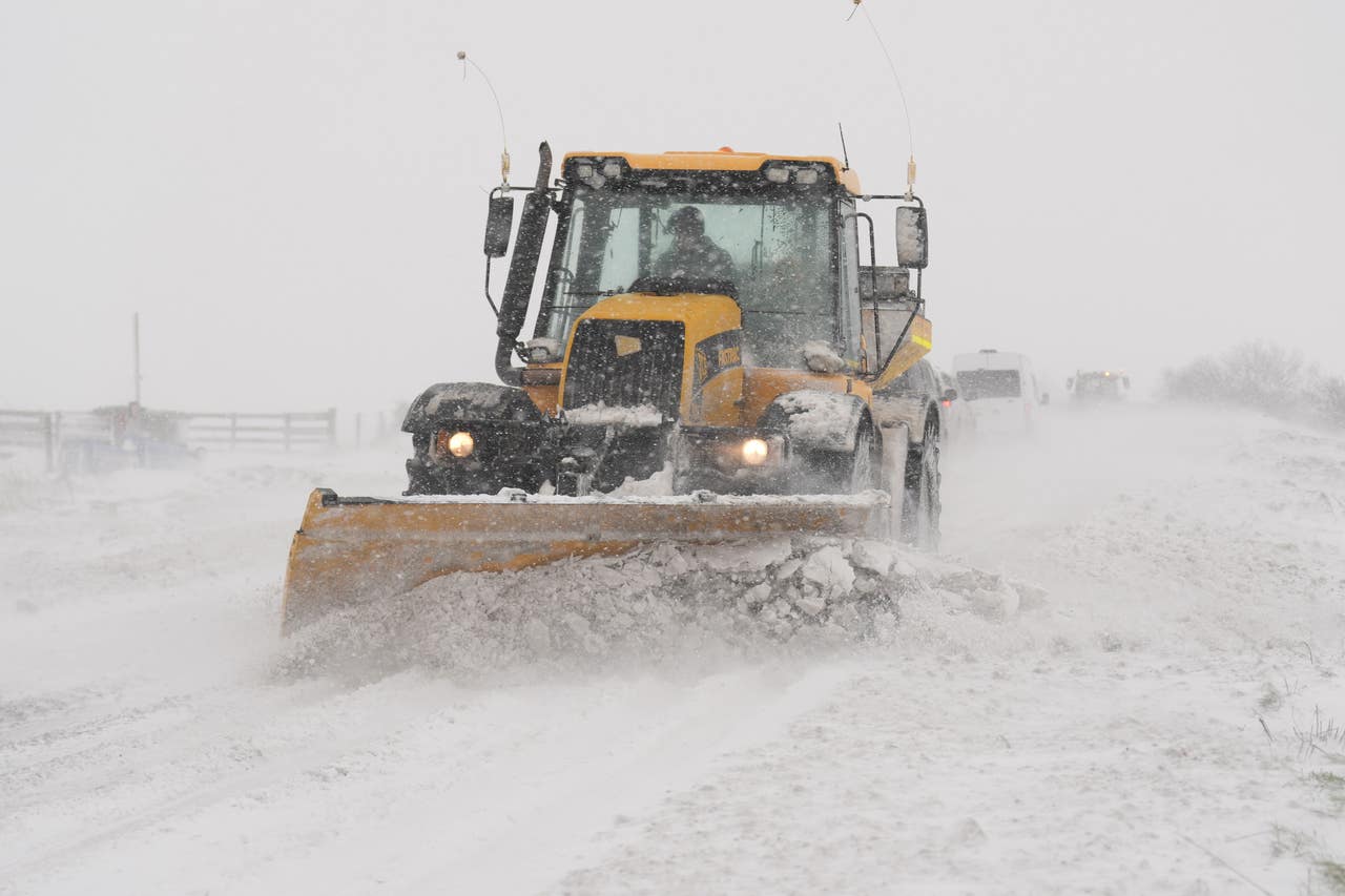 Travel disruption and freezing temperatures as snow and ice warnings ...