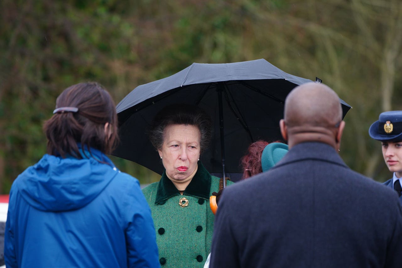 Princess Royal meets victims of Storm Bert flooding in Lydney | Slough ...