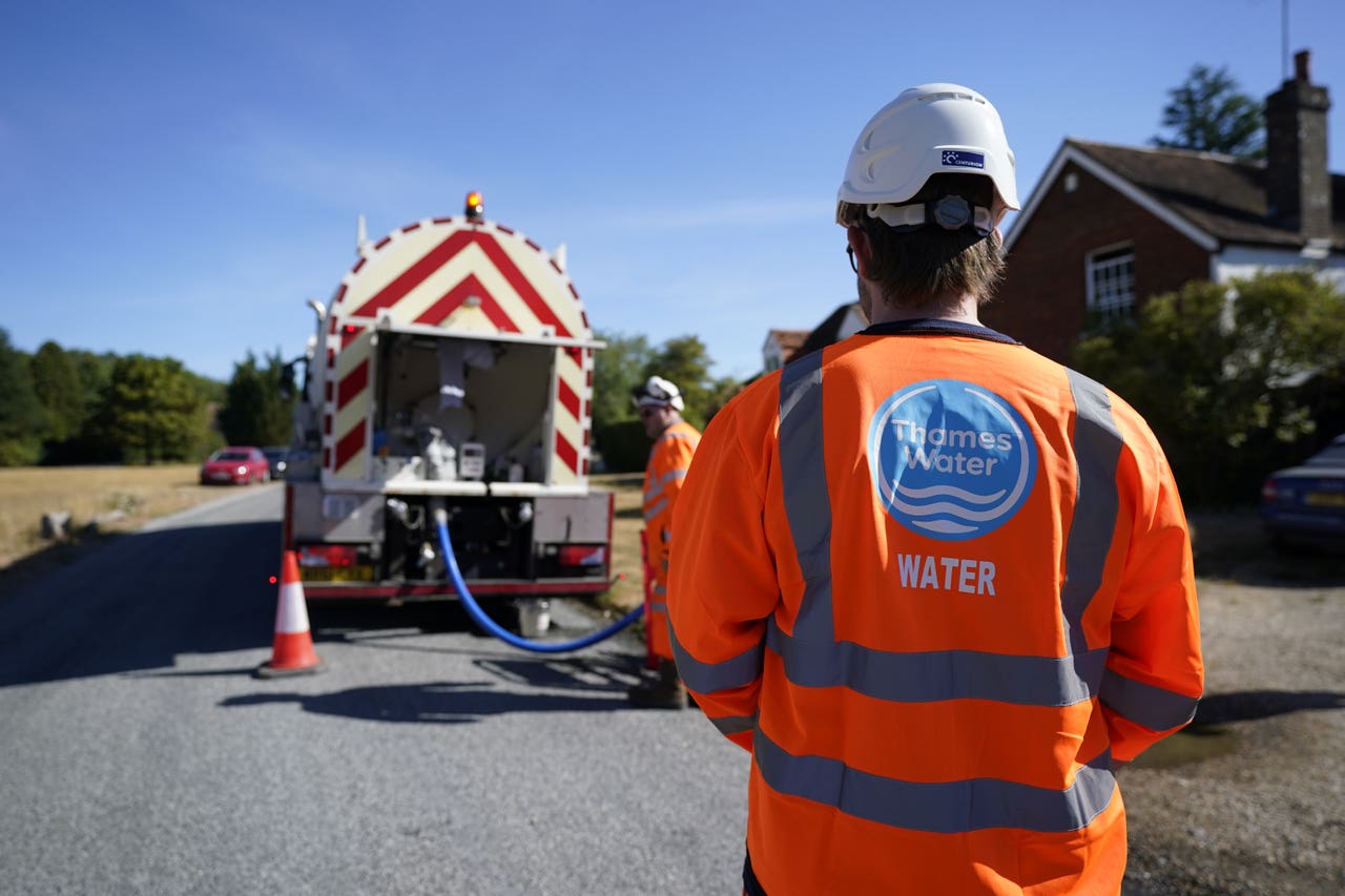 Thames Water’s finance chief quits as firm continues trying to find a buyer