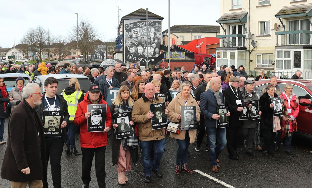 Soldier F Bloody Sunday case reaches court for first time - Jersey ...