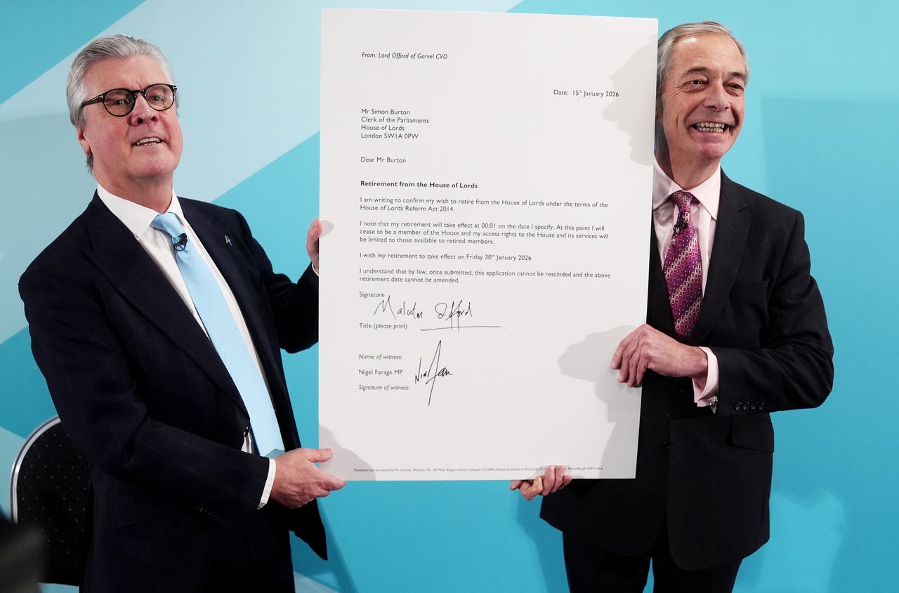 I am the ultimate leader says Farage, as Offord takes top job in ...