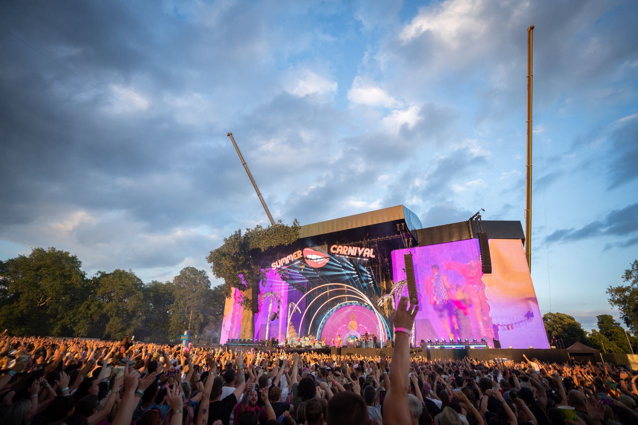 P!nk stuns crowds with aerial stunts at BST Hyde Park | Shropshire Star