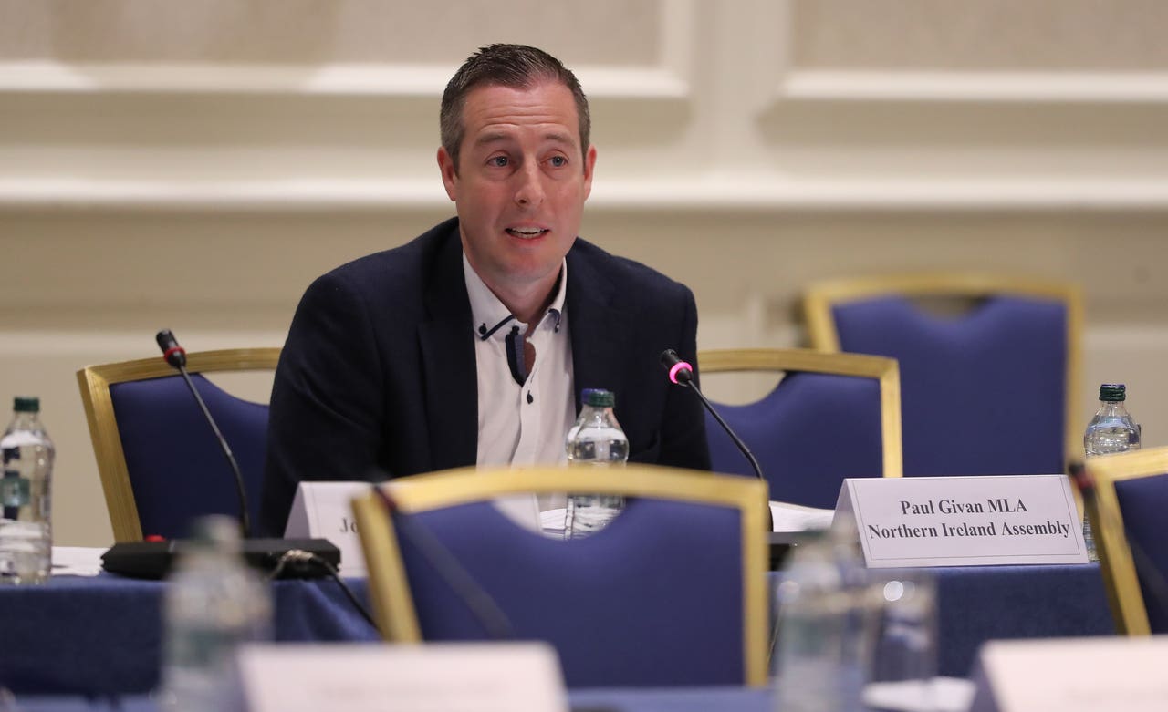 Edwin Poots announces Paul Givan is to be Northern Ireland’s new first ...