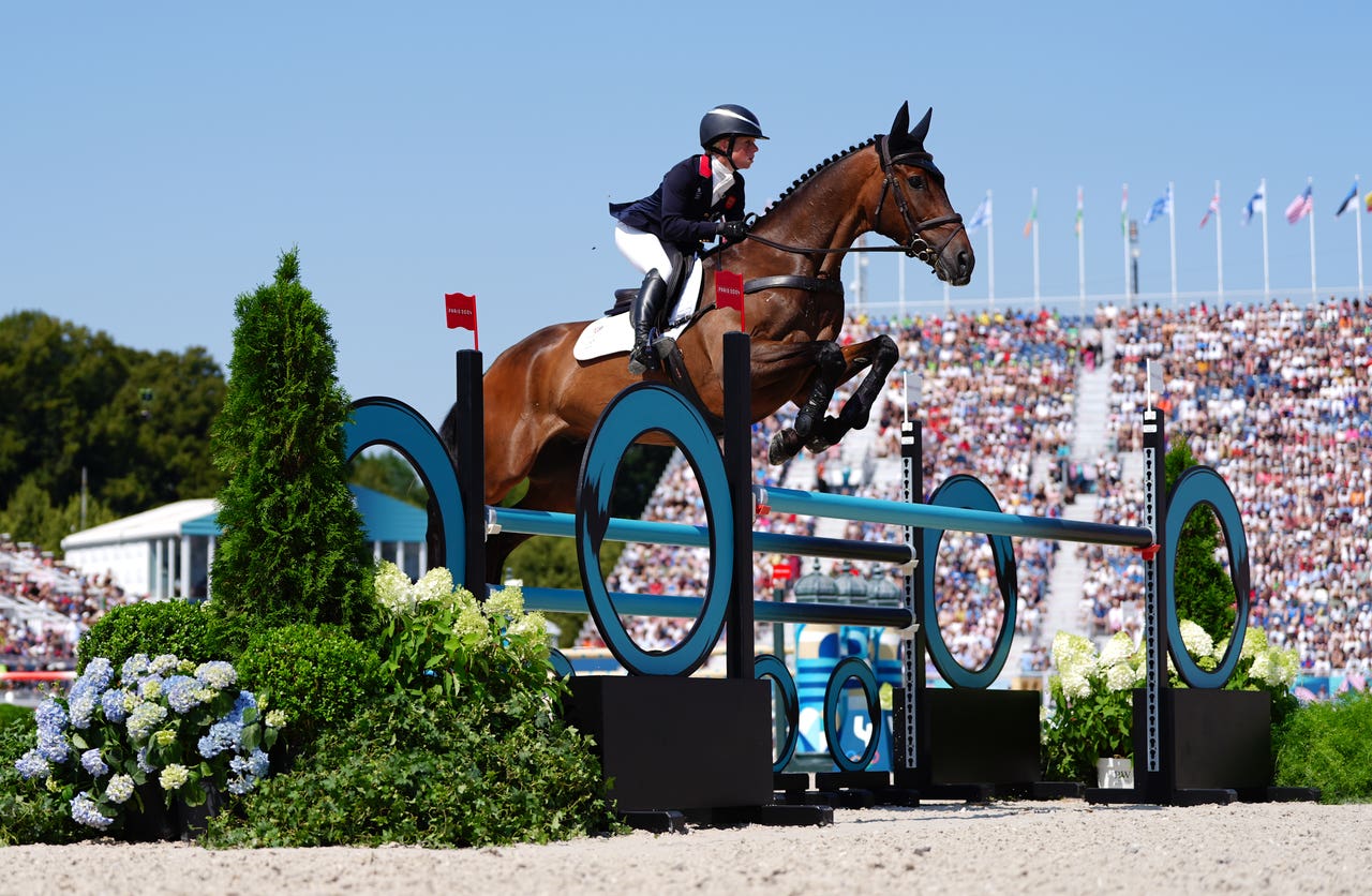 Laura Collett ‘on top of the world’ after clinching GB team eventing ...