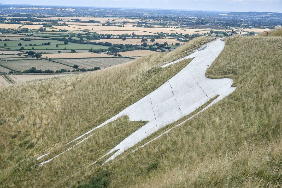 Police investigating damage to Westbury White Horse after red cross ...