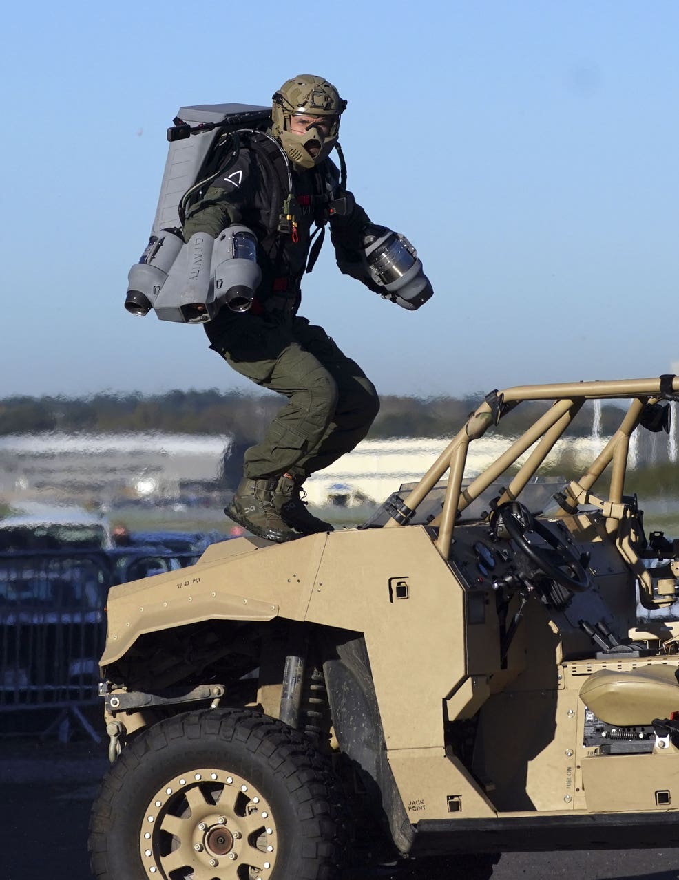 Jet suit display hints at future of armed forces | Wharfedale Observer