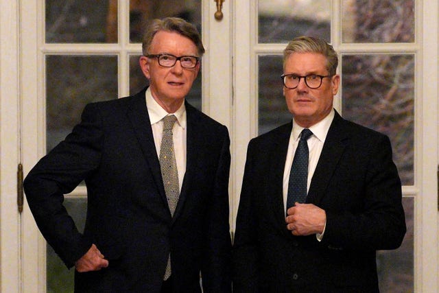 Peter Mandelson files released by the Government after demand from MPs ...