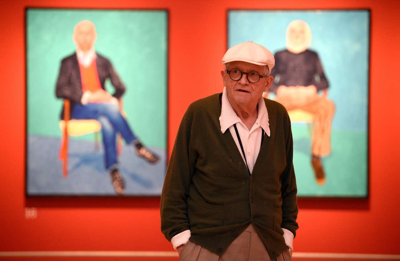 In Pictures: David Hockney, the pop artist whose work endured down the ...