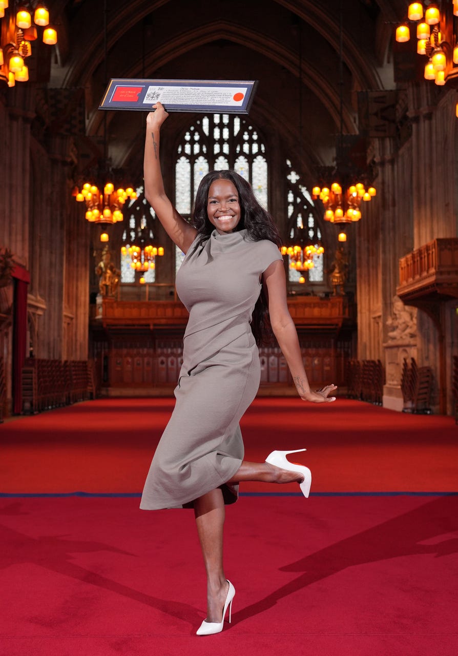 Oti Mabuse ‘delighted’ as she receives Freedom of the City of London ...