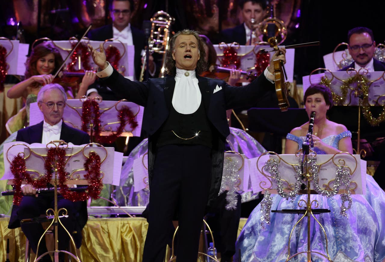 Violinist Andre Rieu: It is important audiences hope for the future ...