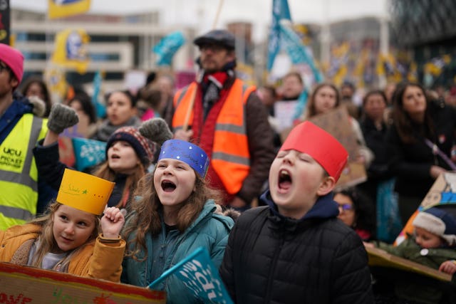 In Pictures: Country’s biggest day of strike action for a decade | The ...