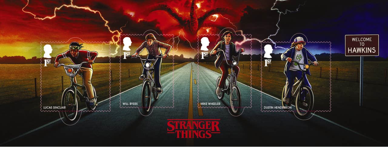 Royal Mail celebrates Stranger Things finale with stamp set | Gazette ...