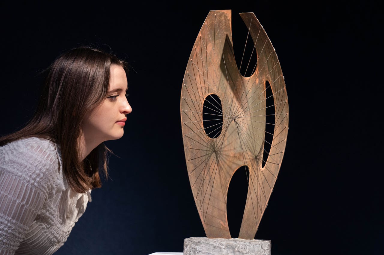 Barbara Hepworth sculpture could fetch £6m at auction | Barry And ...