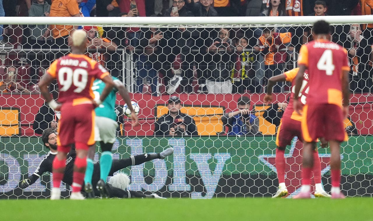 Liverpool beaten again as Victor Osimhen gives Galatasaray victory in ...