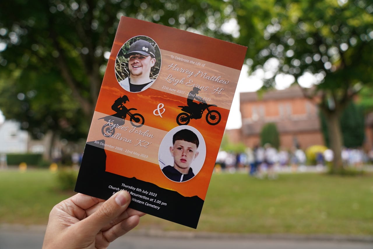 Further 11 people charged with riot sparked by e-bike crash deaths ...