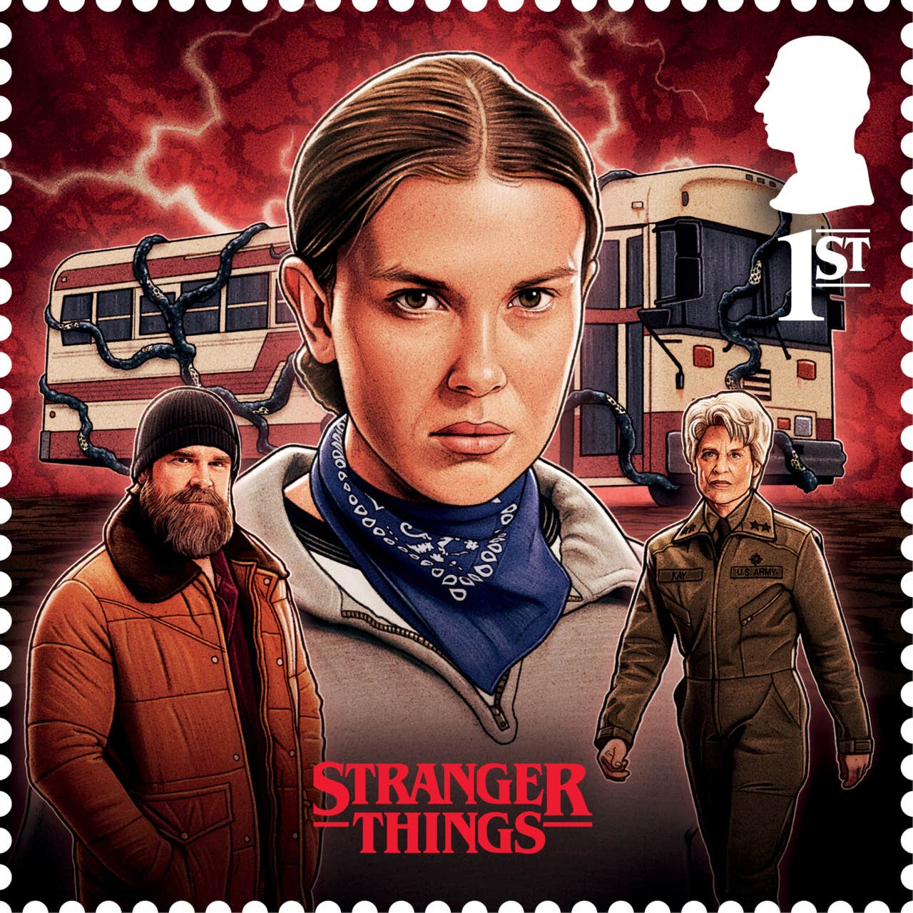 Royal Mail celebrates Stranger Things finale with stamp set | Bradford ...